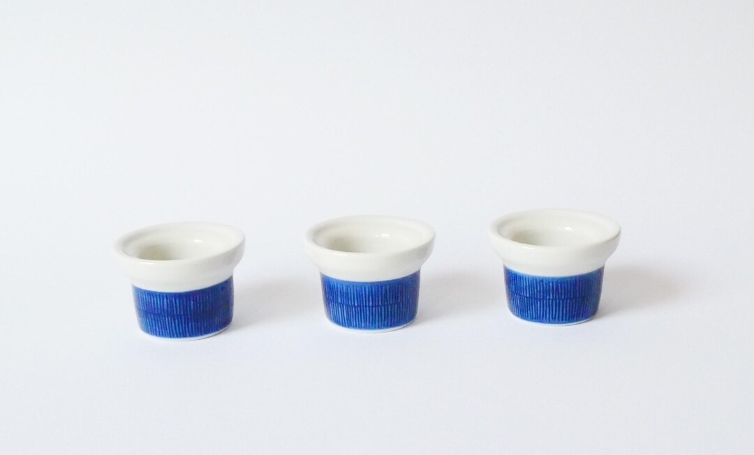Rörstrand Koka Three Egg Cups Sweden Rorstrand Ceramics - Etsy