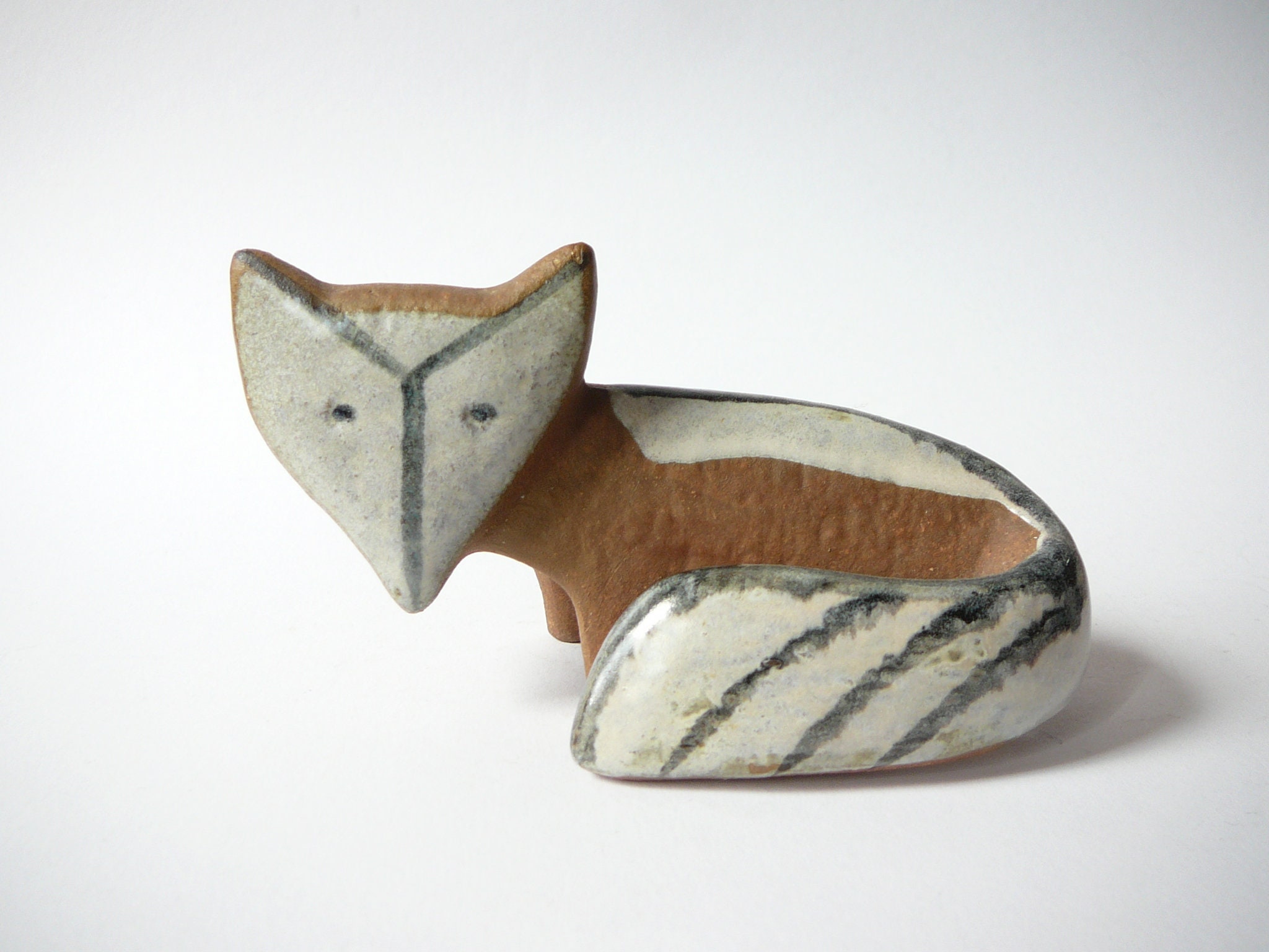 Art & Collectibles Sweden GUSTAVSBERG Adorable Ceramic Fox Figurine ...