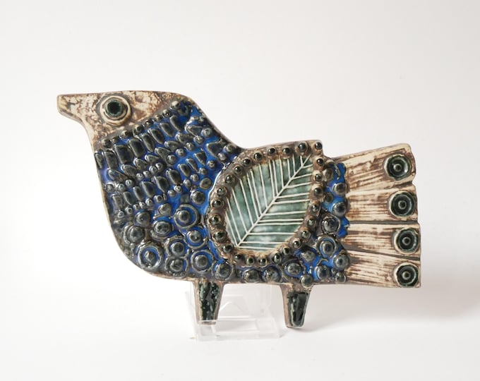 Lisa Larson Bird Wall Plaque Gustavsberg Swedish Pottery - Etsy
