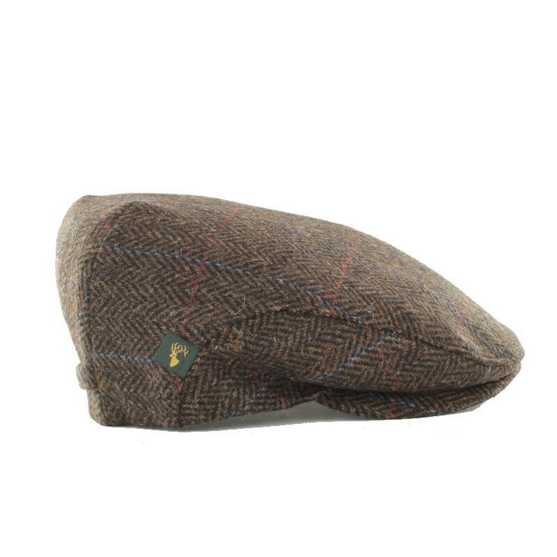 IRISH Trinity Tweed Flat Cap Brown - Etsy