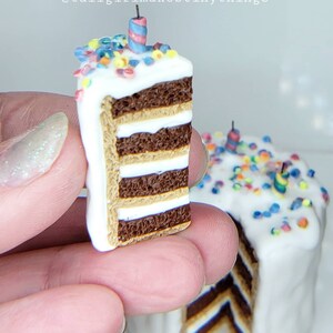 Miniature Birthday Cake. Birthday Cake candy jar gift. | Etsy