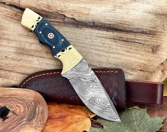 Blue Knife Blade | Etsy