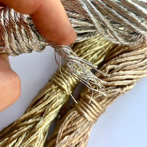 3mm Single Strand Metallic Macrame Cord - Etsy