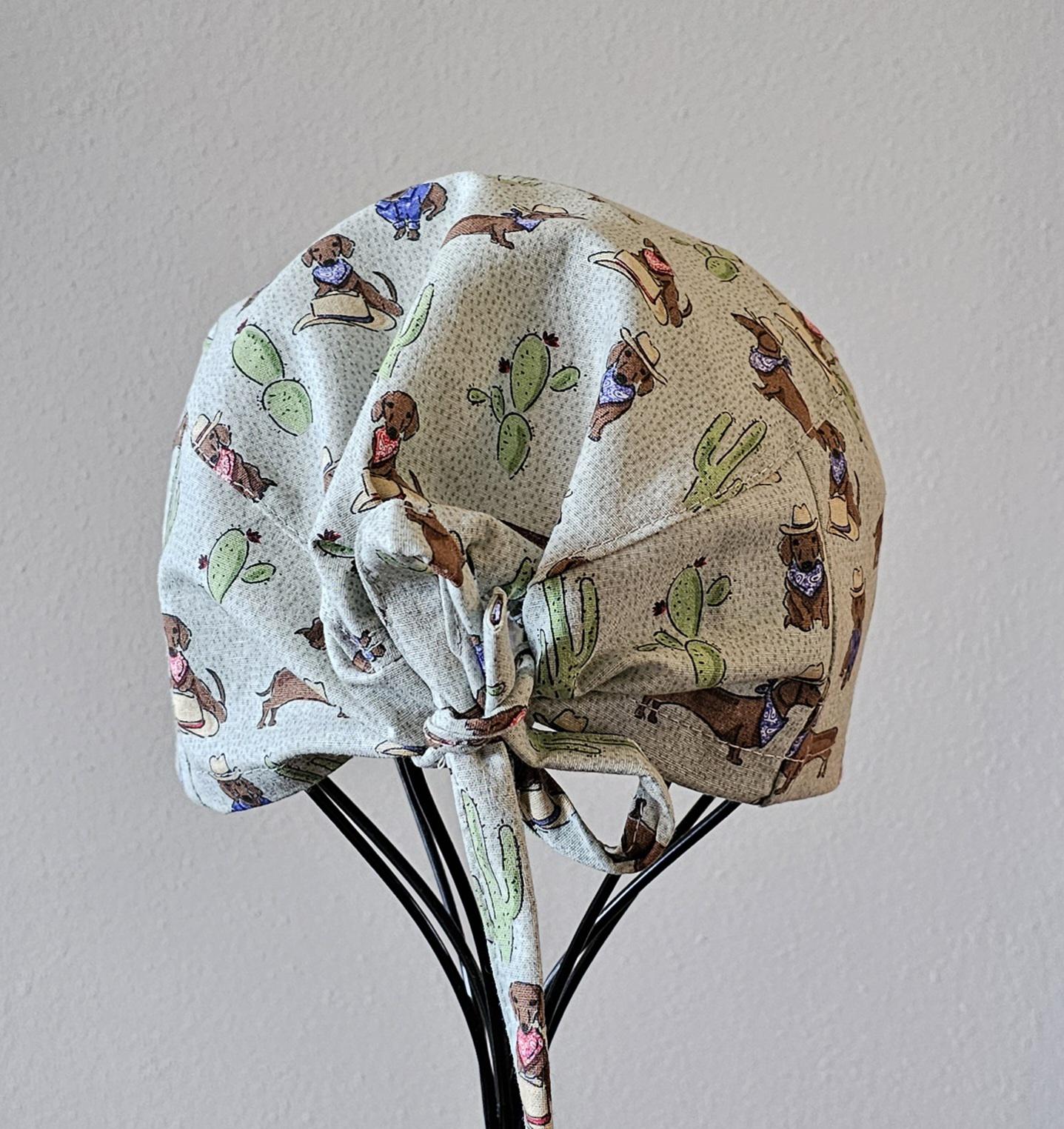 Weiner Dog Surgical Scrub Cap - Etsy