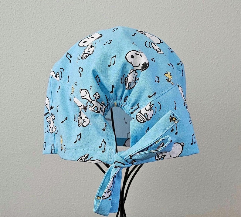 Snoopy and Woodstock Surgical Scrub Cap - Etsy