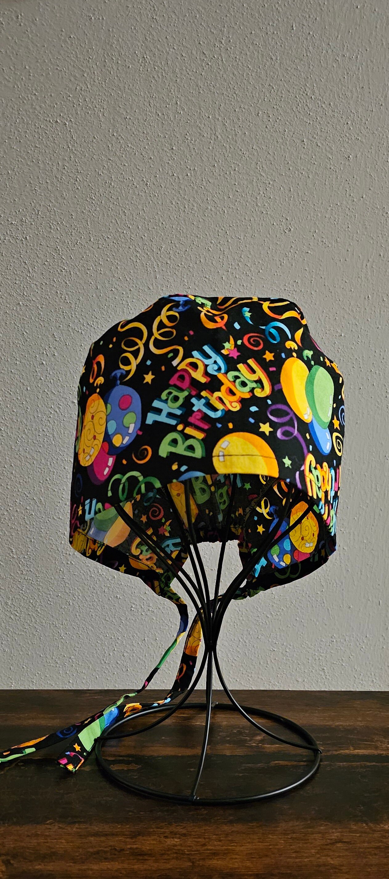 Happy Birthday Surgical Scrub Cap - Etsy