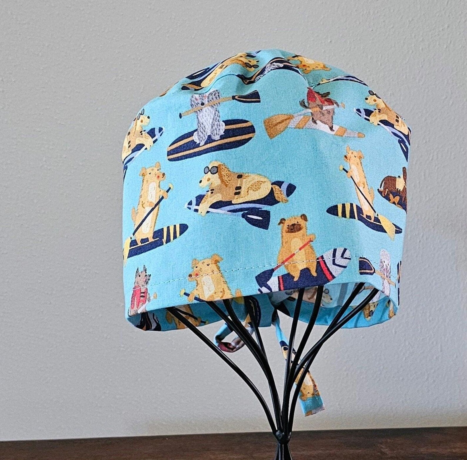 Paddle Pups Surgical Scrub Cap - Etsy