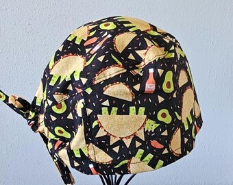 Video Game Surgical Scrub Cap With Ties - Etsy