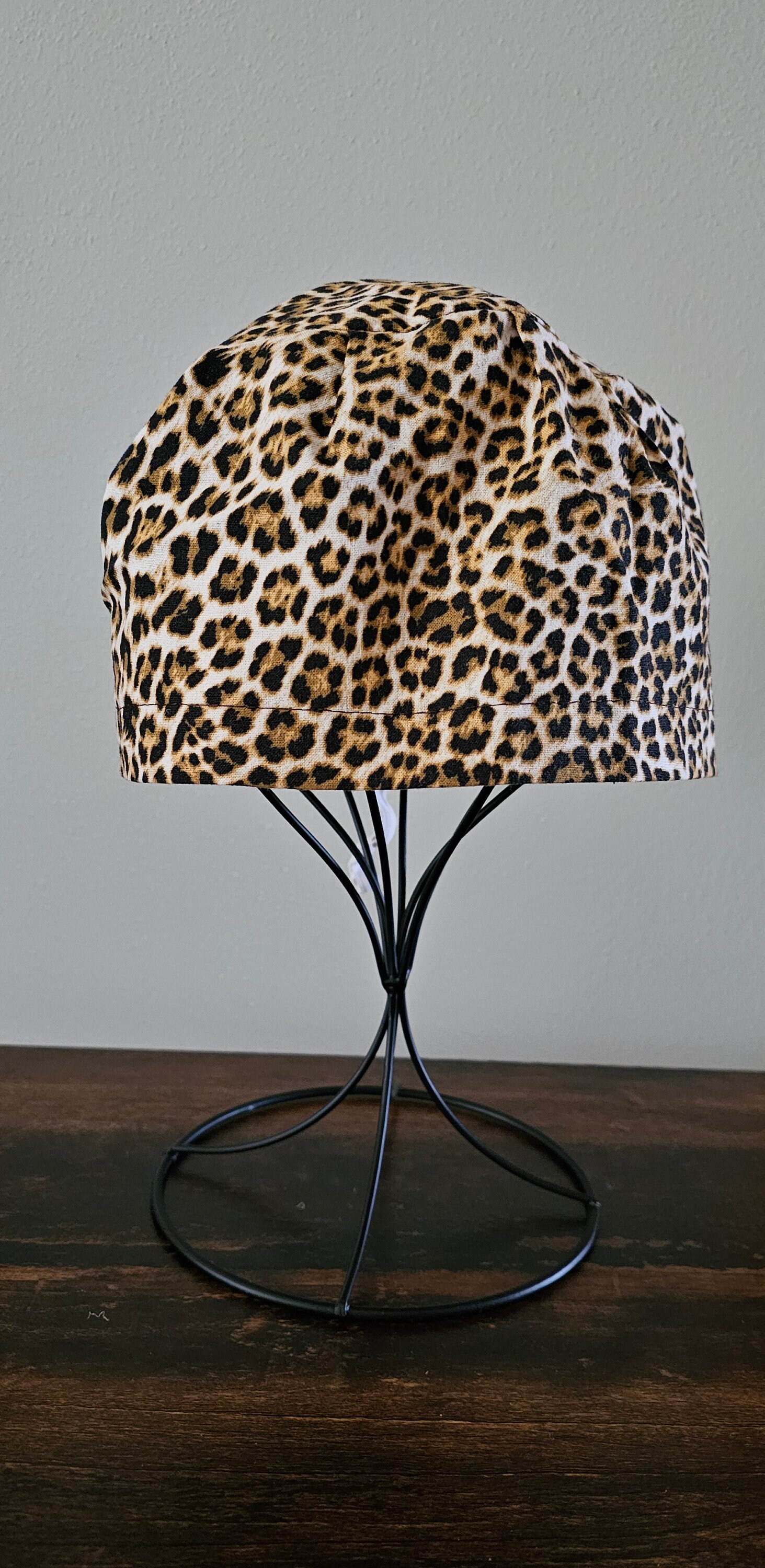 Leopard Surgical Scrub Cap - Etsy