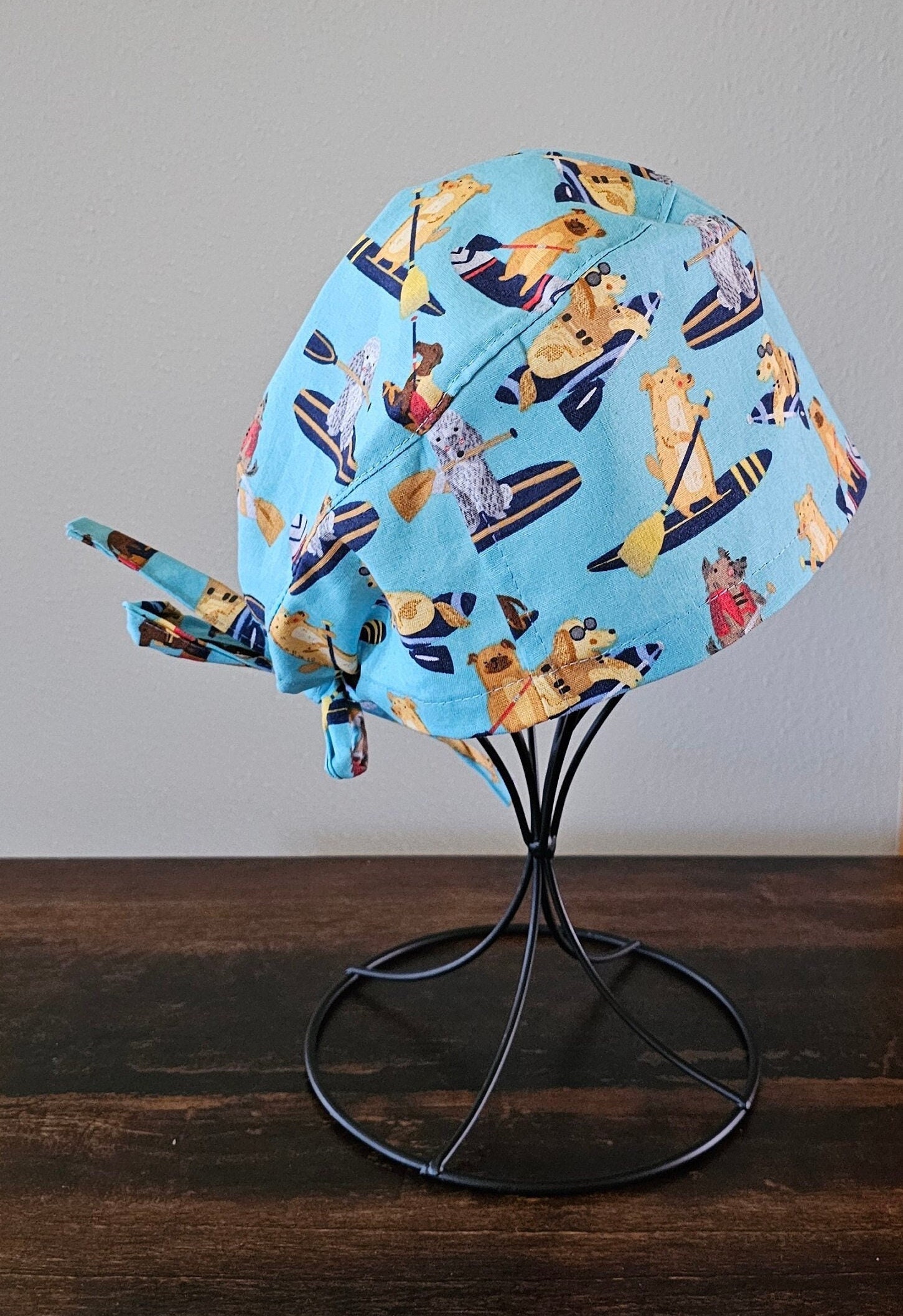 Paddle Pups Surgical Scrub Cap - Etsy