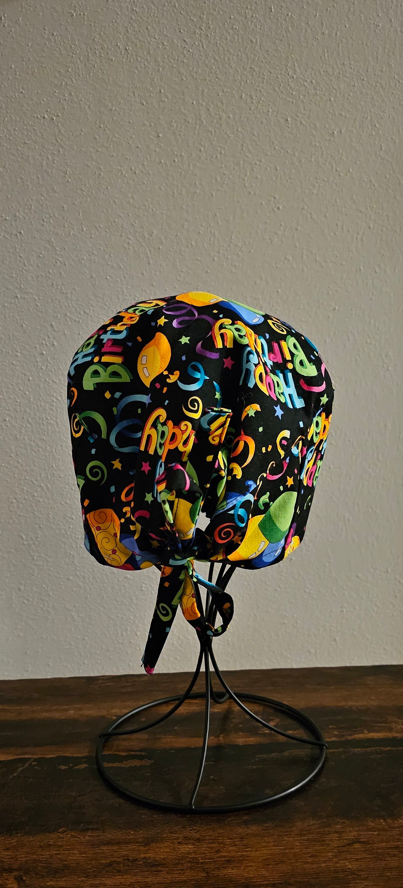 Happy Birthday Surgical Scrub Cap - Etsy