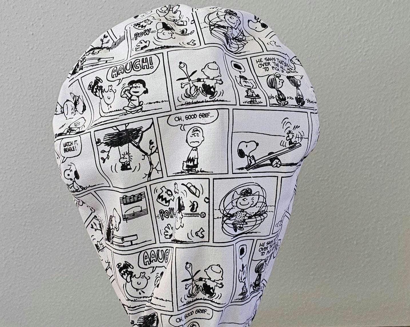 Peanuts Comic Surgical Scrub Cap - Etsy