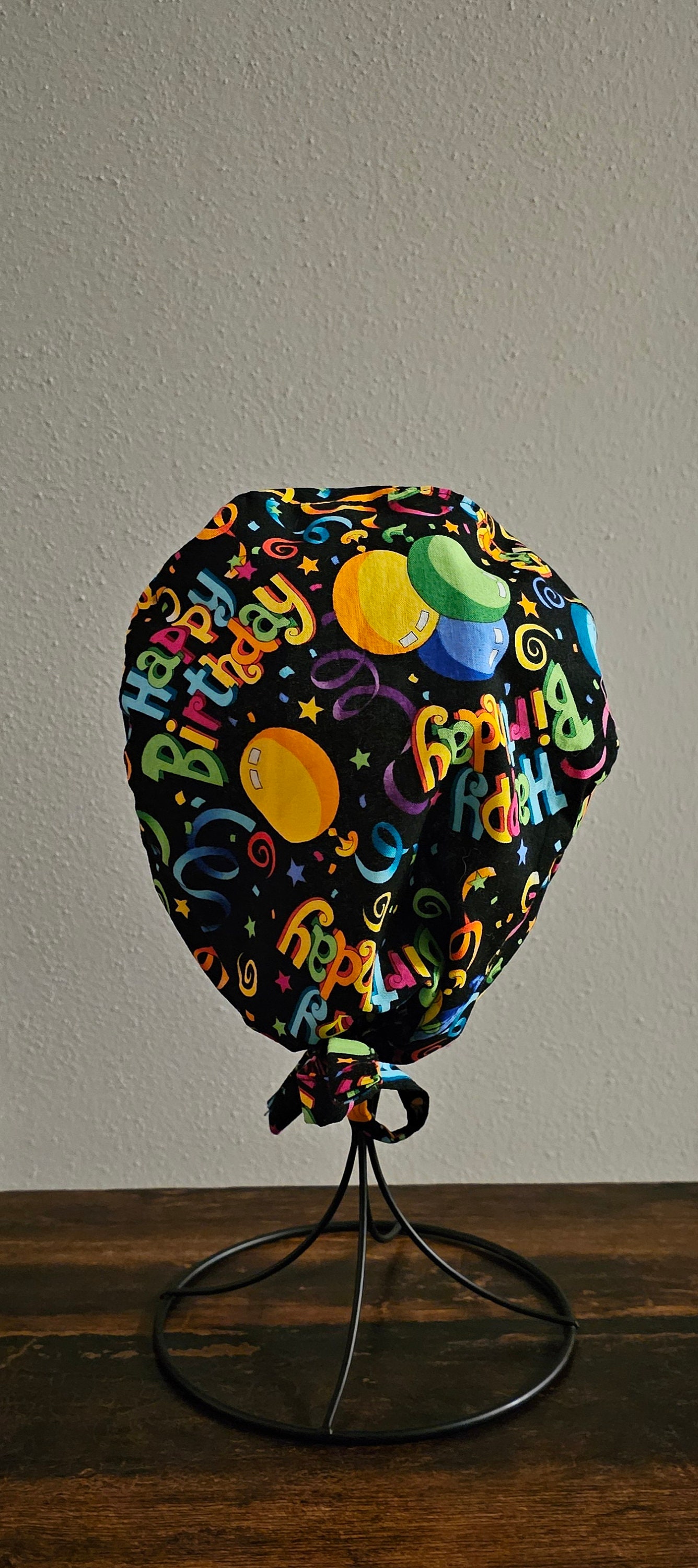 Happy Birthday Surgical Scrub Cap - Etsy