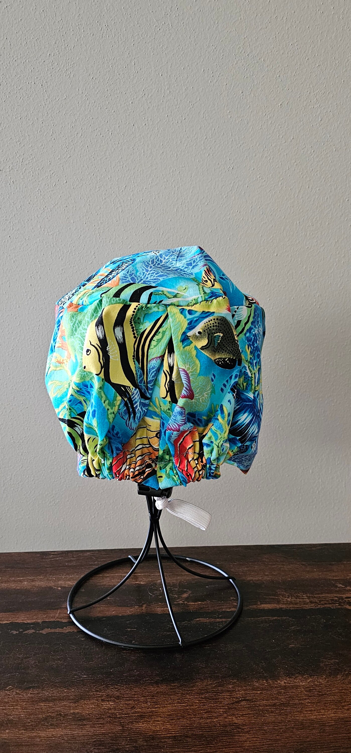Tropical Sea Life Surgical Scrub Cap - Etsy