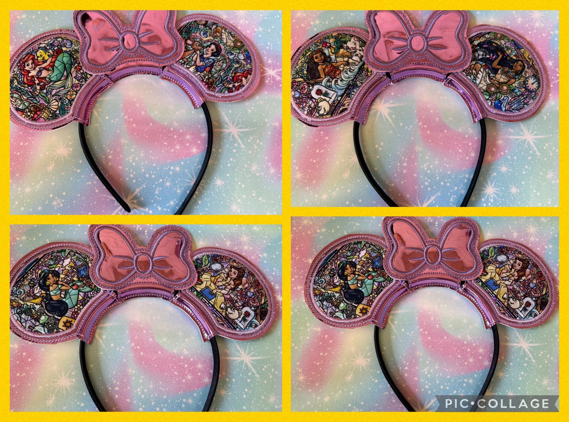 Princess Stained Glass Window Mouse Inspired Ears - Etsy