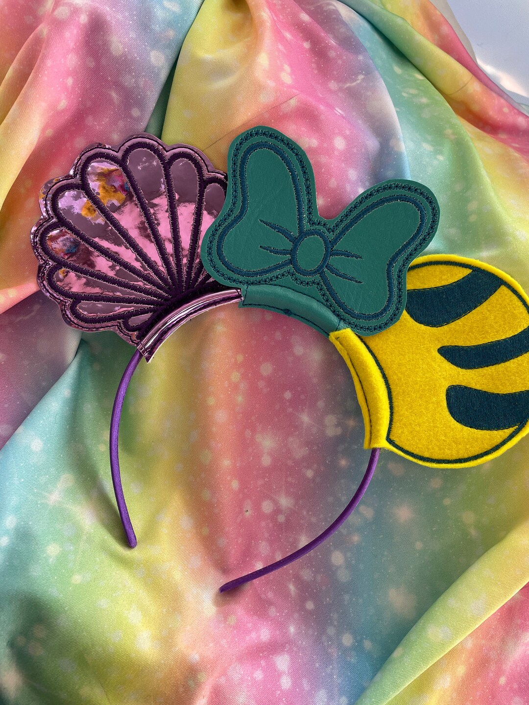 Under the Sea Princess Inspired Mouse Ears Made to Order - Etsy