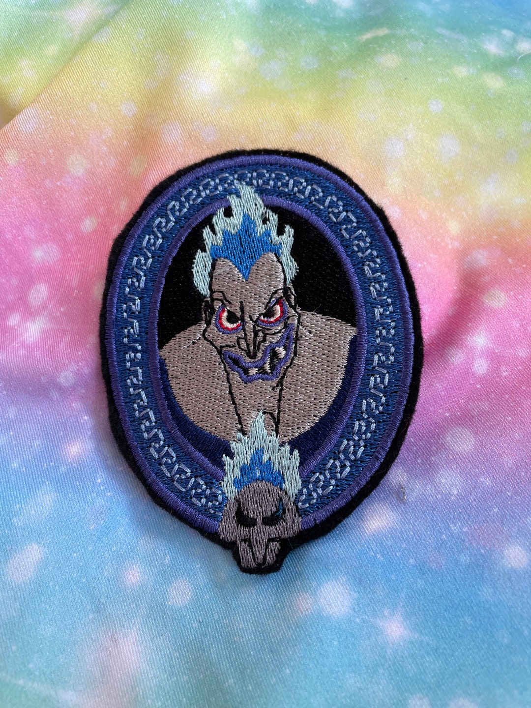 God of the Underworld Embroidered Patch Made to Order - Etsy