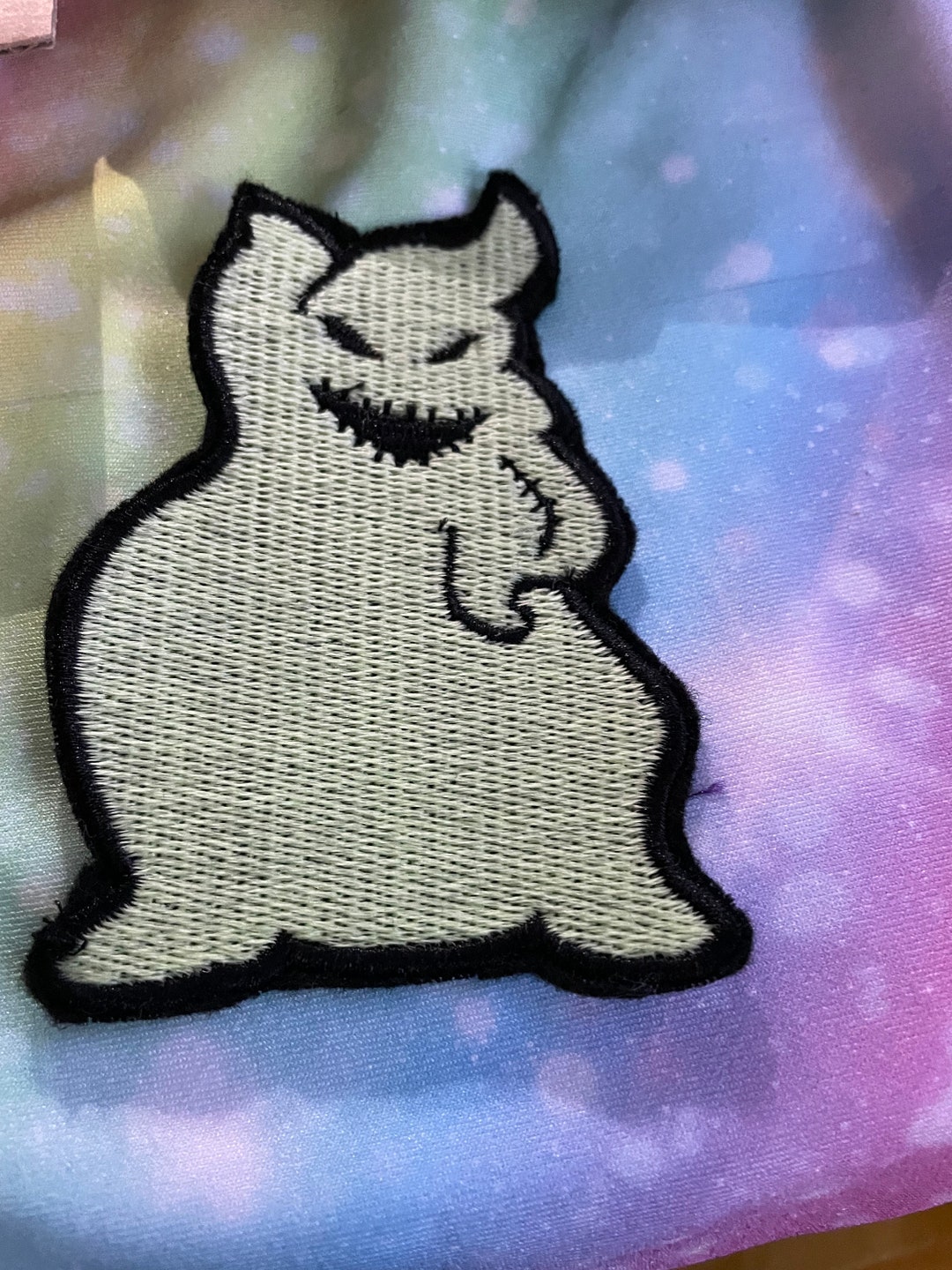 Glow in the Dark Oogie Boogie Inspired Patch Made to Order - Etsy