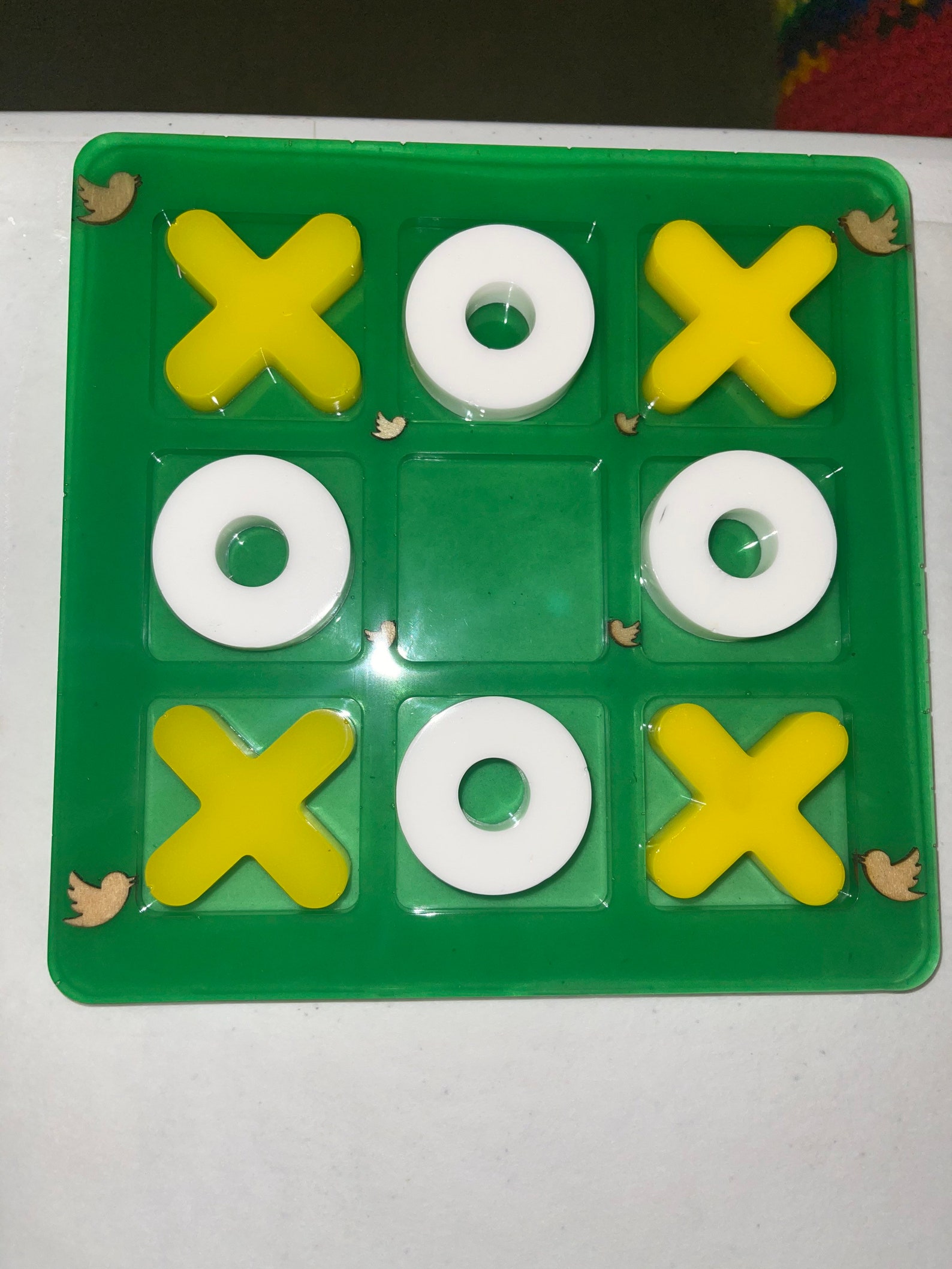 Tic Tac Toe Board Set | Etsy