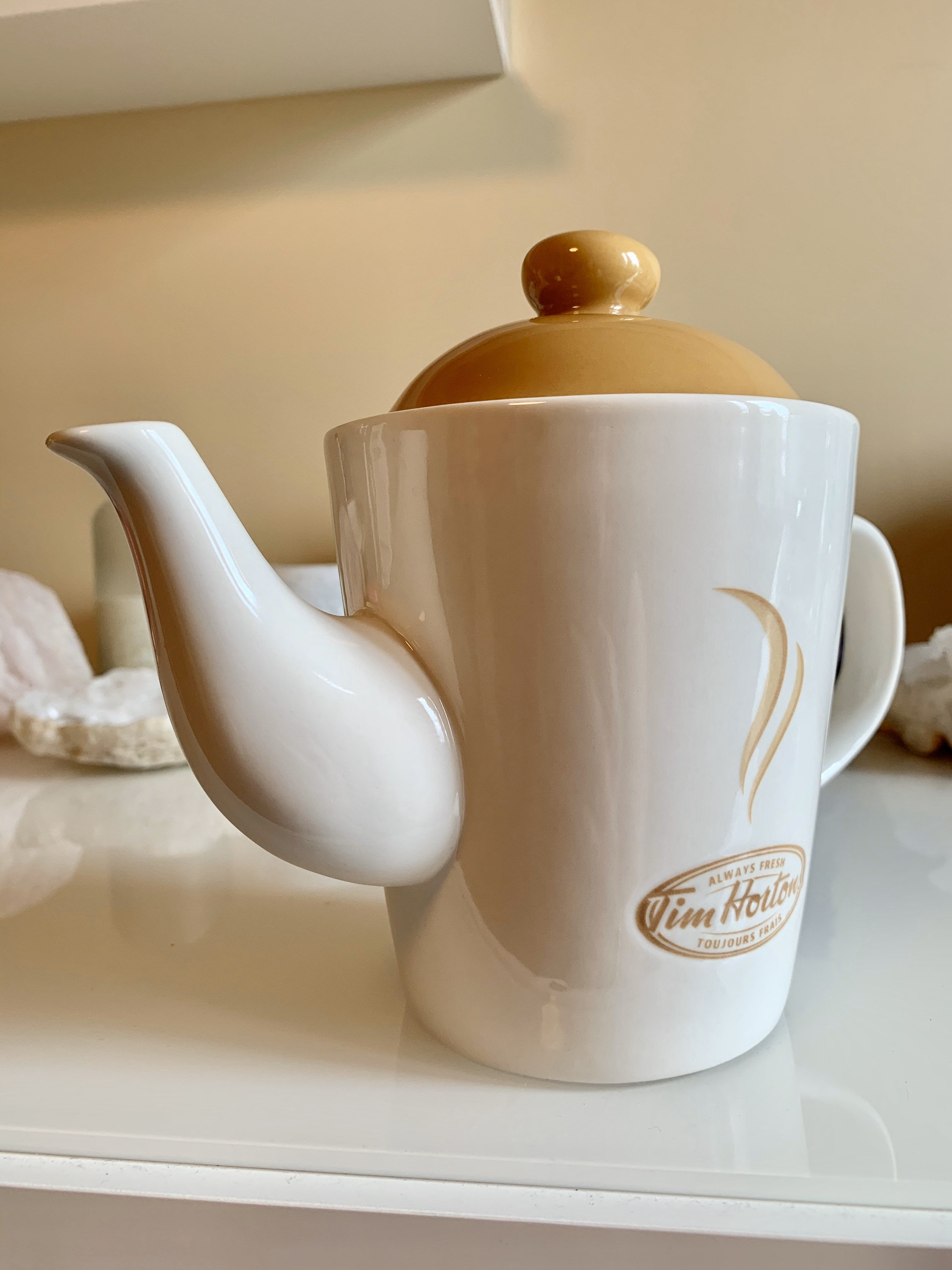 Vintage Tim Hortons Tea Pot - Etsy Canada
