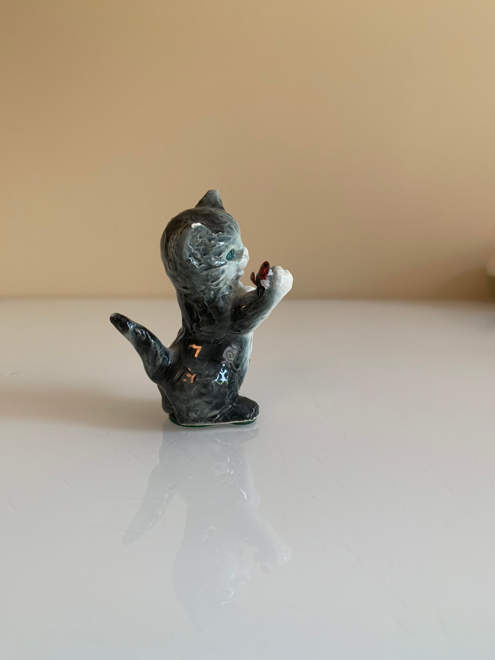 Vintage Goebel West Germany Cat Porcelain Figurine - Etsy