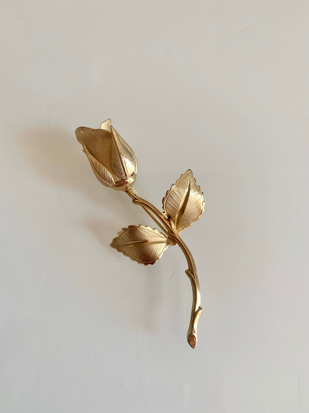 Vintage Giovanni Rose Brooch - Etsy