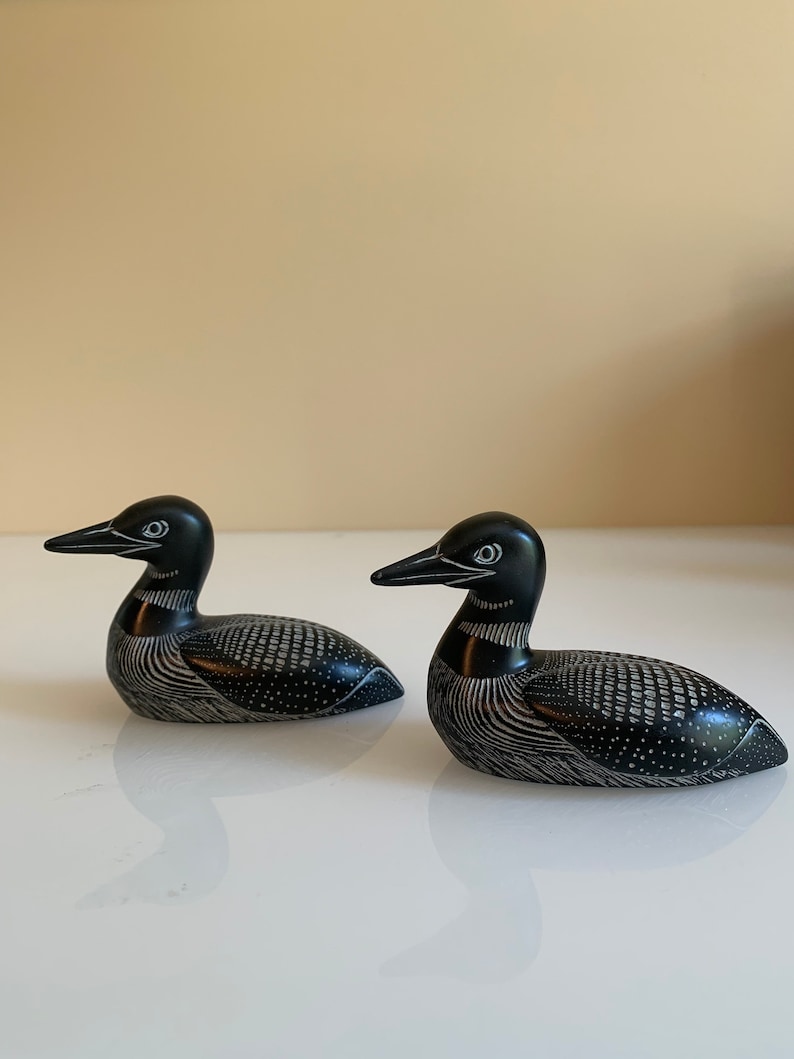 Vintage Boma Loon Sculpture Set or Puffin - Etsy