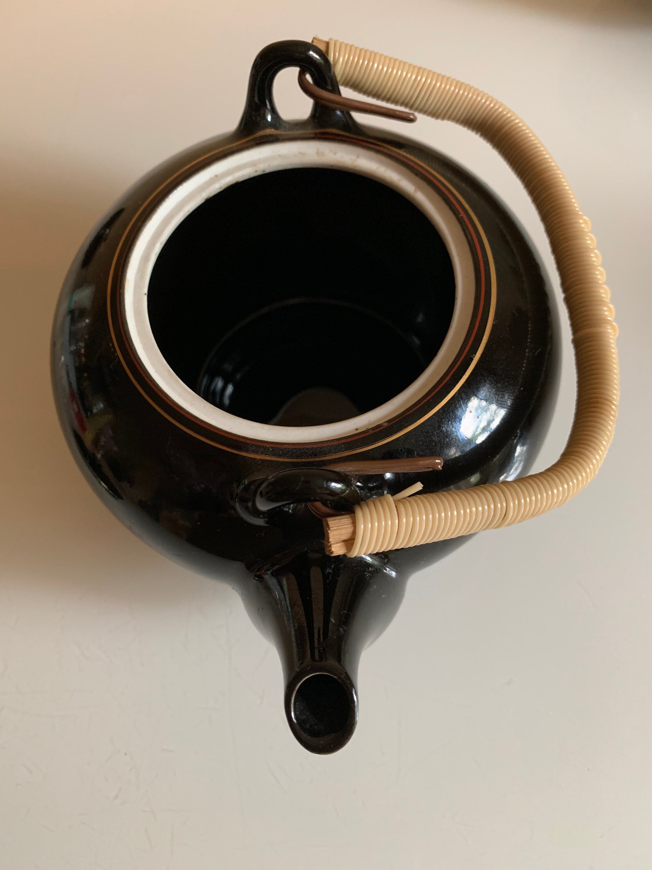 Vintage Japanese Arita Teapot and Teacups Set - Etsy