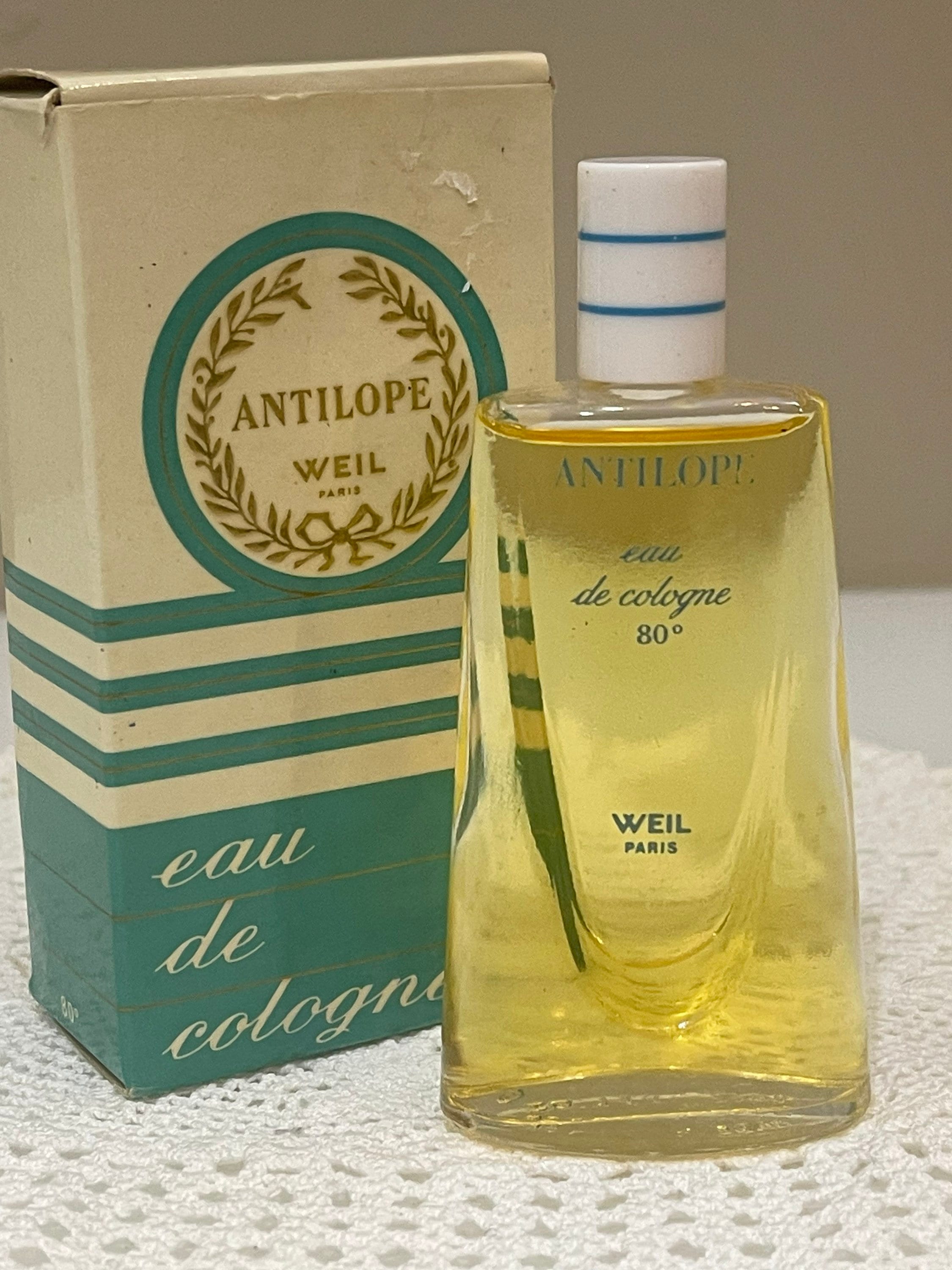 Vintage Antilope Weil Eau Du Cologne Bottle With Box - Etsy