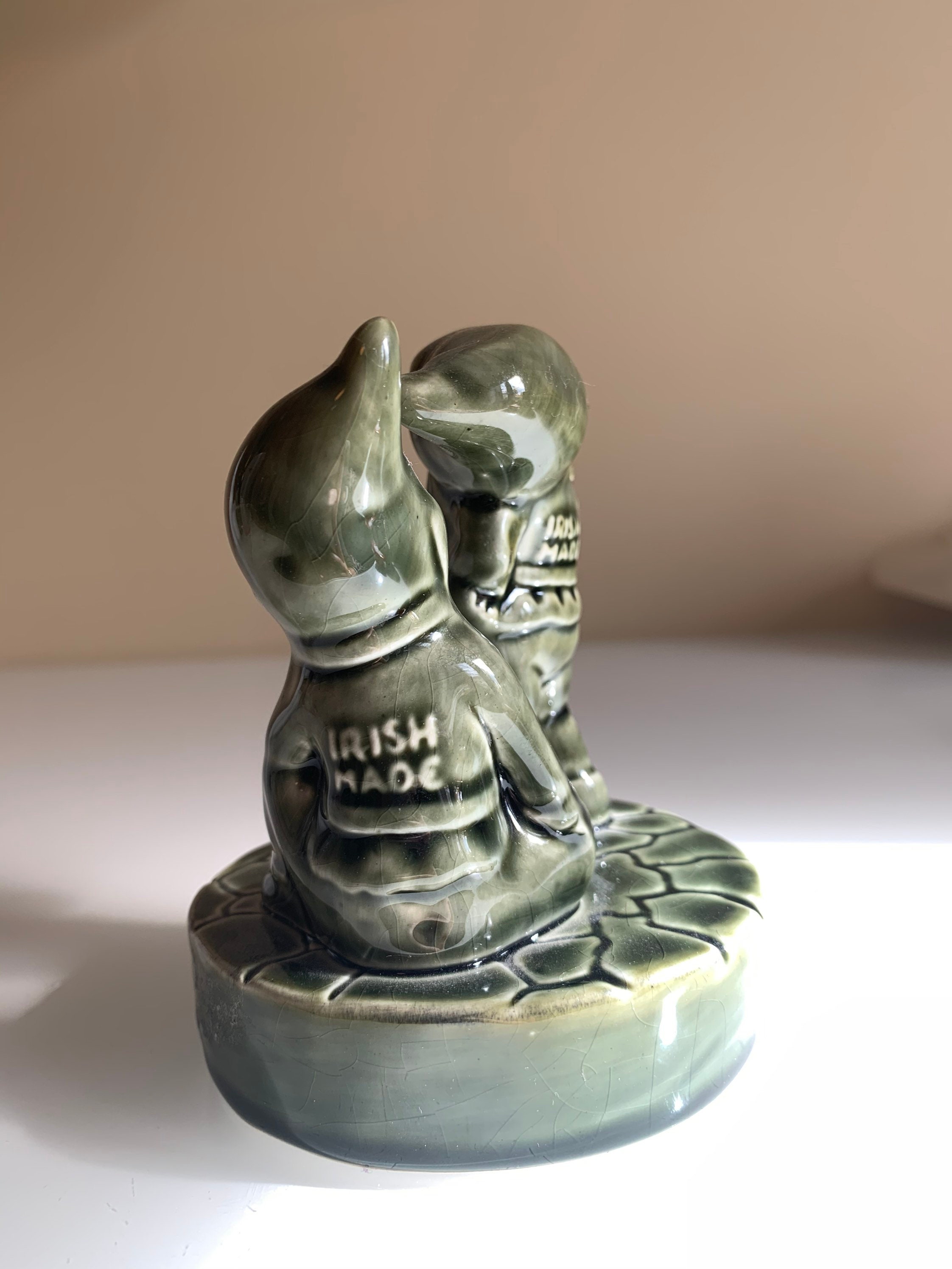 Vintage Knock Pottery Ireland Gnomes - Etsy