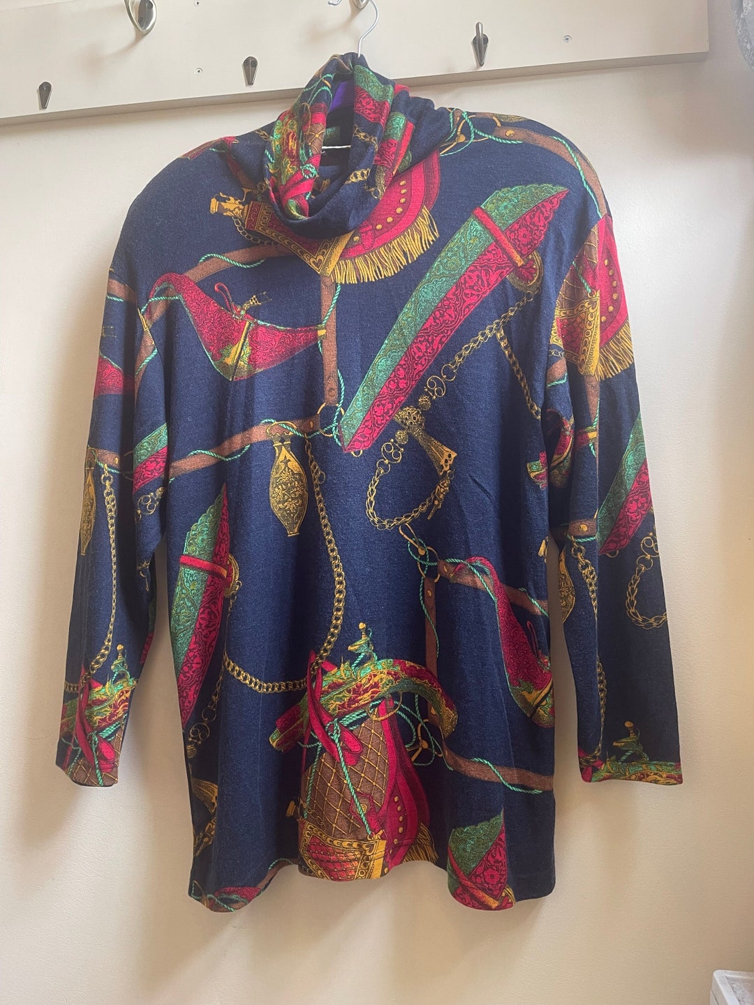 Vintage Italian 90s Fashion Sweater - Etsy