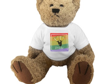 Gay Pride Teddy Bear - Etsy UK