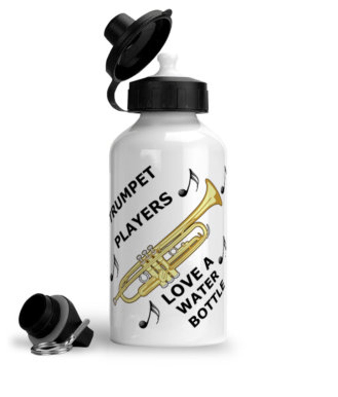 Trumpet Players Love A Water Bottle - Aluminium Sports Hot/cold Drinks ...