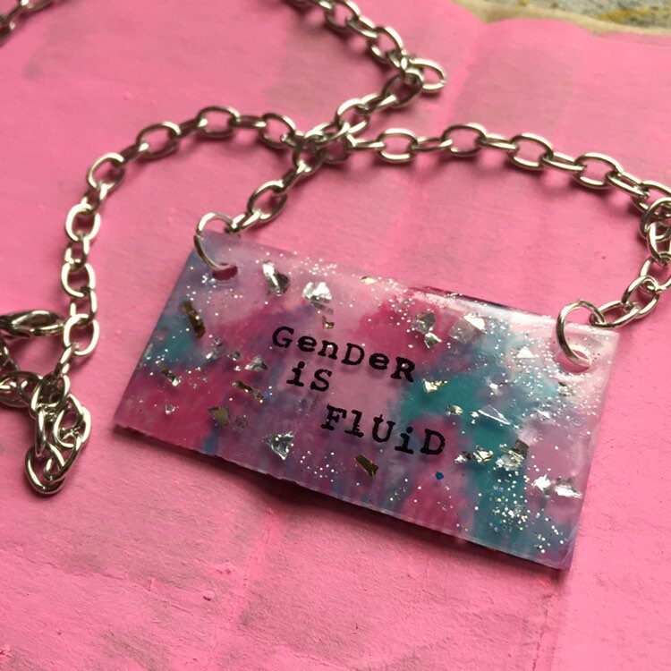 Gender Fluid Necklace | Etsy