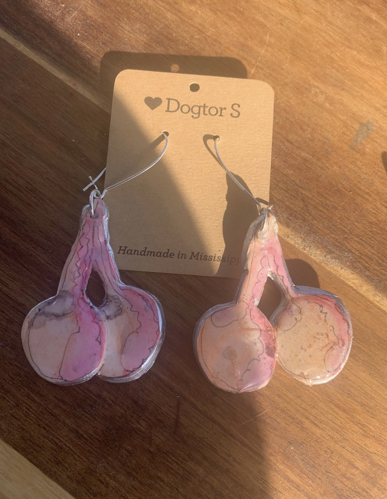 Anatomical Testicle Earrings - Testicle Gift - Testicle Jewelry ...