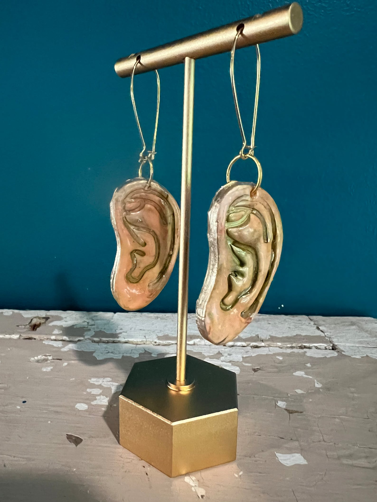 Anatomical Ear Earrings Ear Gift Ear Jewelry anatomy - Etsy