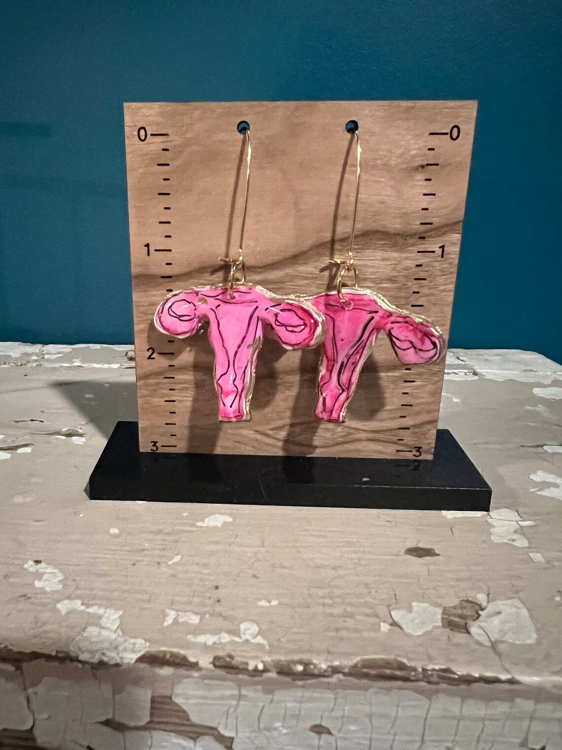 Anatomical Uterus Earrings Uterus Gift Obgyn/gynecologist - Etsy