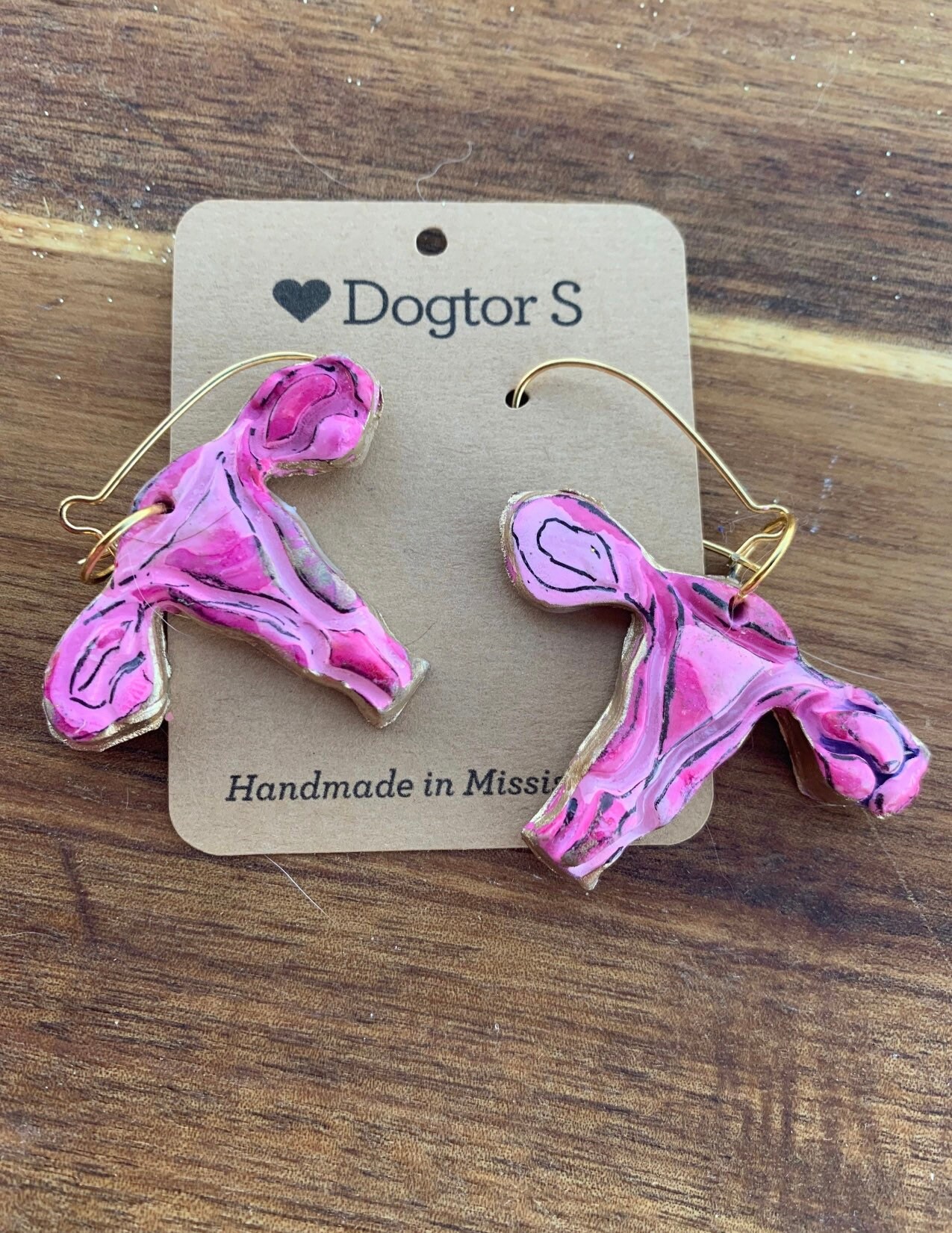 Anatomical Uterus Earrings Uterus Gift Obgyn/gynecologist - Etsy