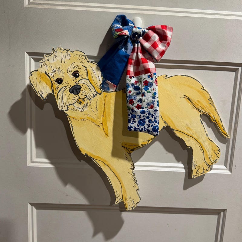 Dog Door Hanger - Etsy