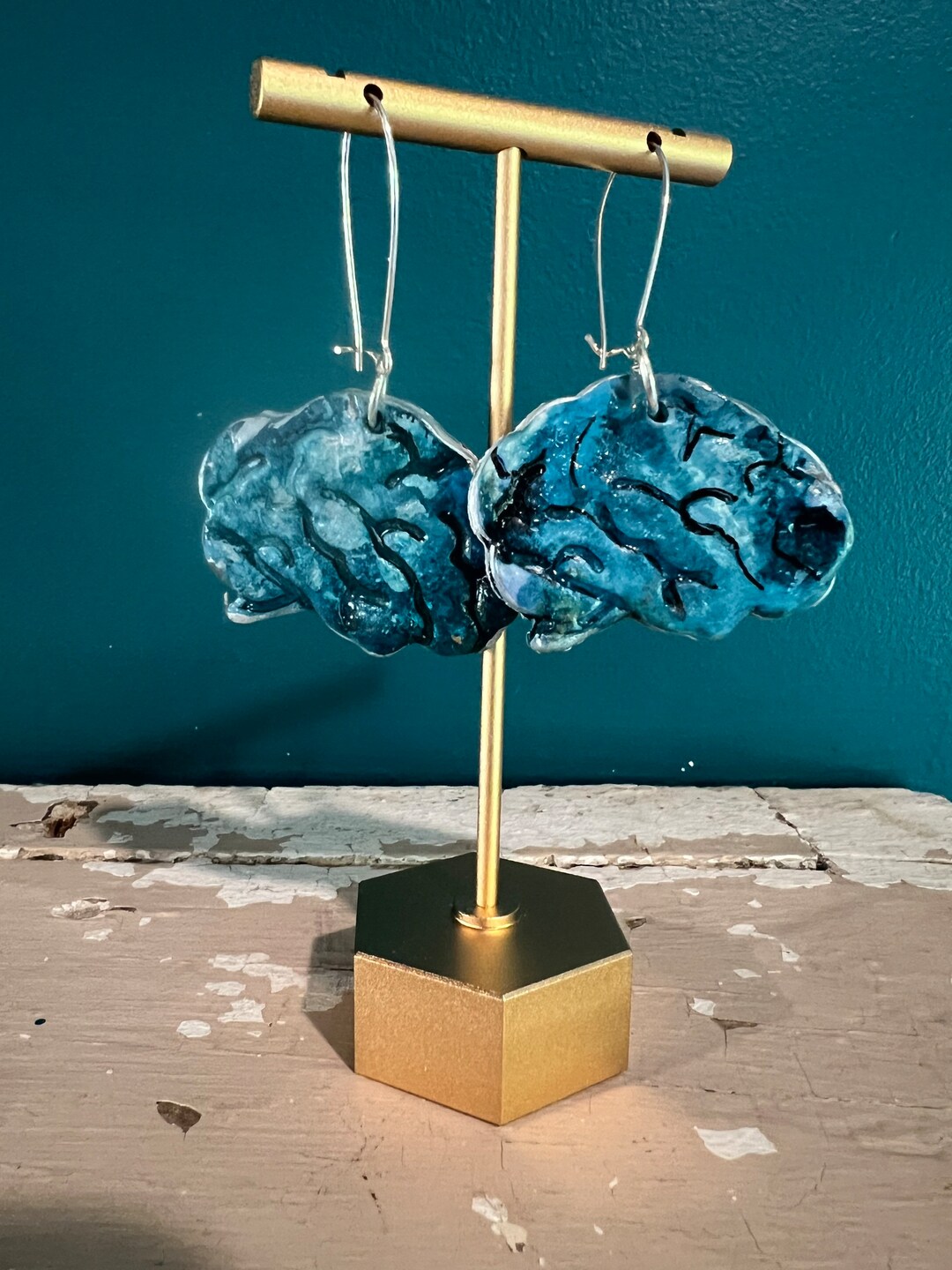 Brain Earrings - Brain Gift - Neurology/neurologist/psychiatrist ...
