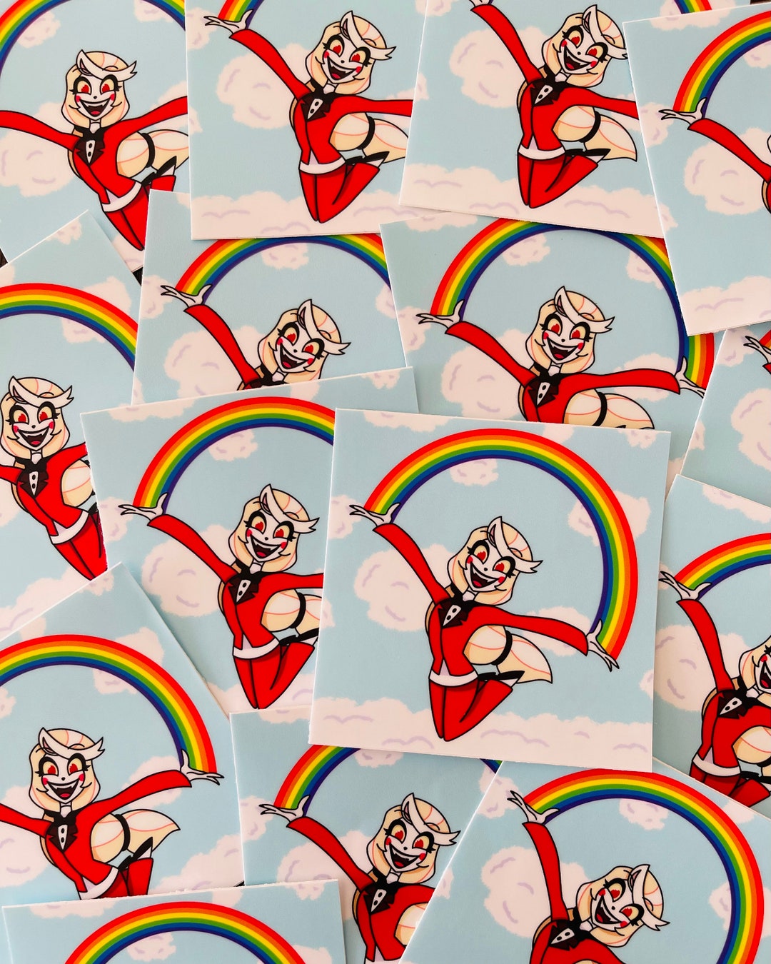 Hazbin Hotel Charlie Morningstar Stickers - Etsy