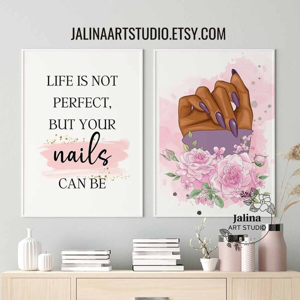 Nail Tech Decor - Etsy