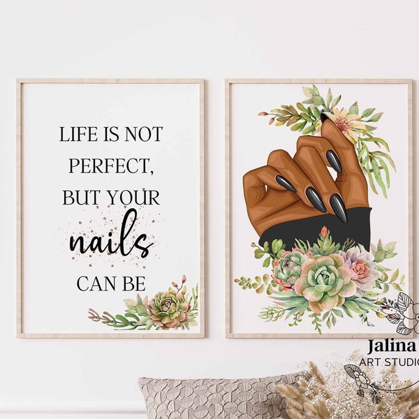 Nail Tech Decor - Etsy
