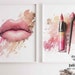 Blush Pink Makeup Tools Printable Poster Beauty Salon Decor - Etsy