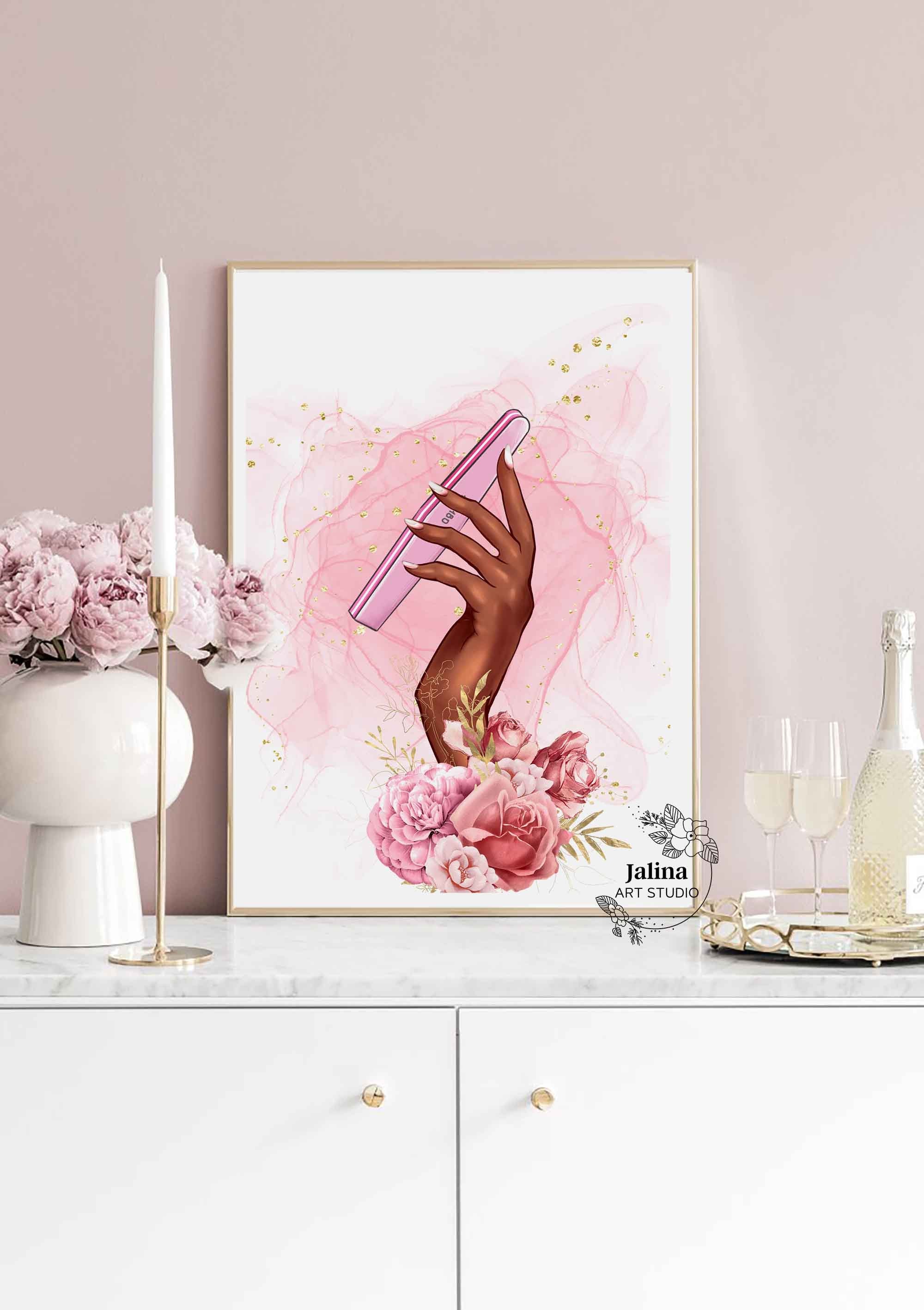 Nail Salon Wall Decor Nail Poster for Salon Nail Tech Decor | Etsy