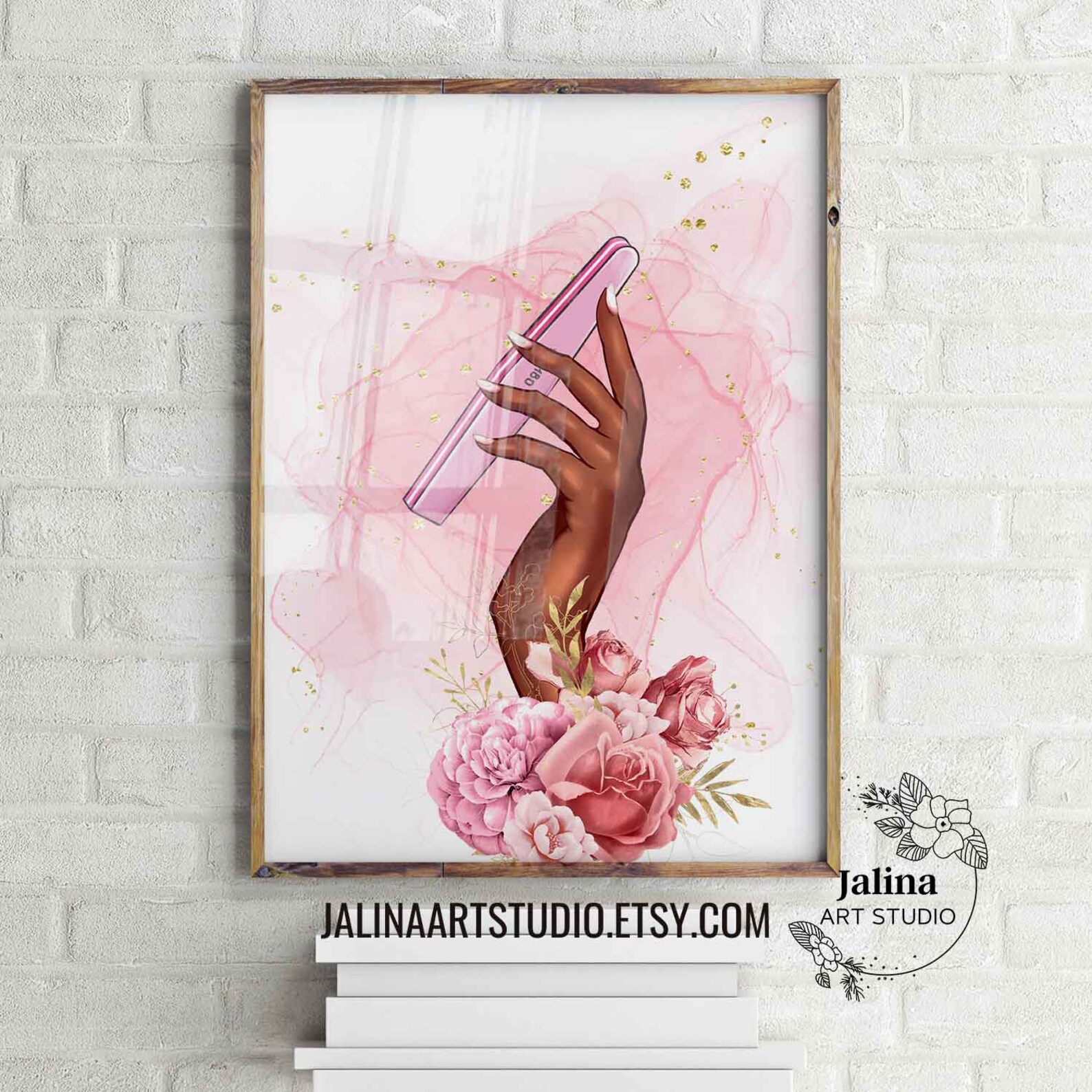 Nail Salon Wall Decor Nail Poster for Salon Nail Tech Decor - Etsy