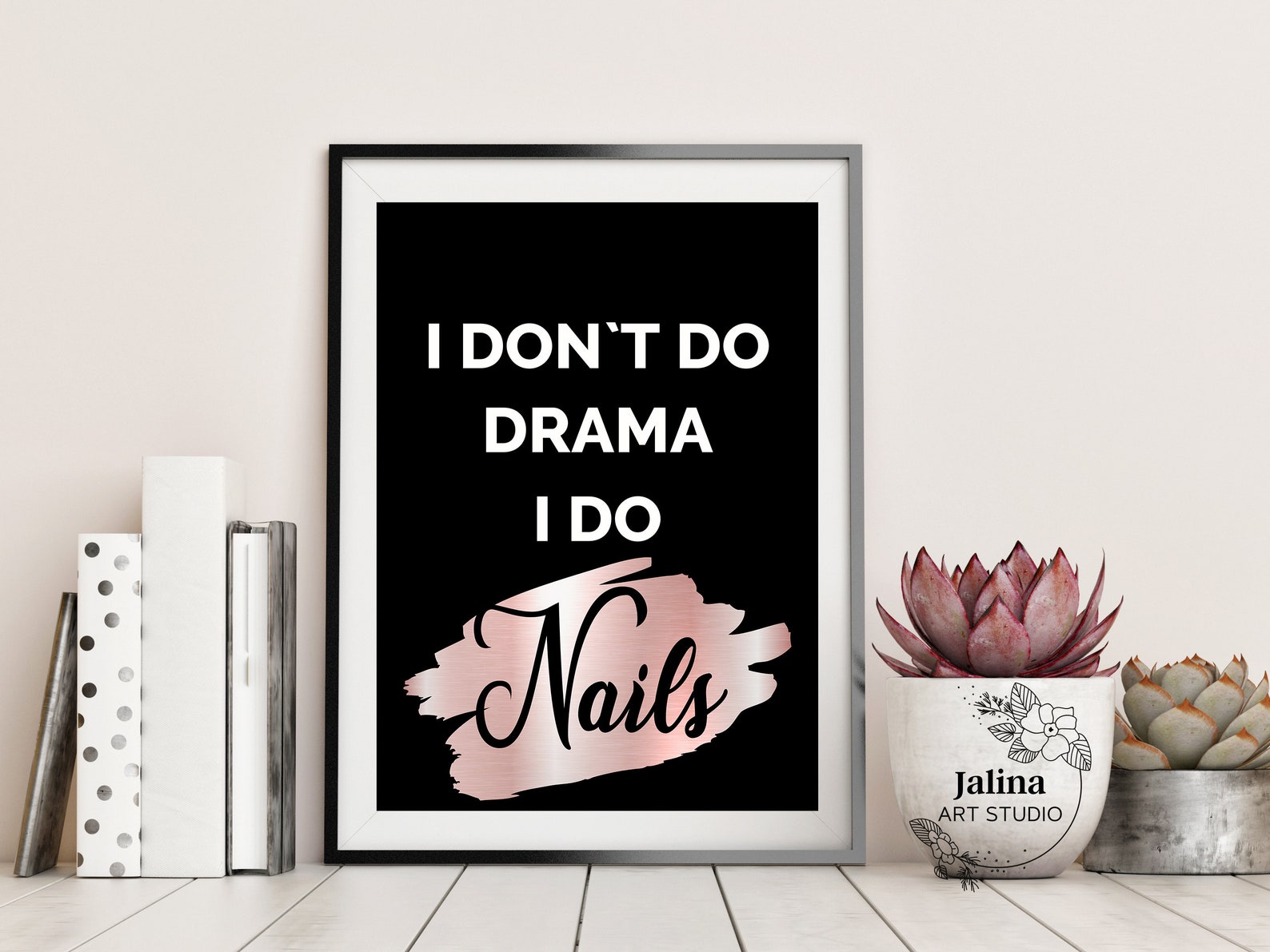 Nail Quote Poster Set of 2 Posters - Etsy