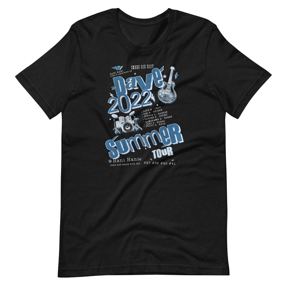 Dave 2022 Tour - Unisex t-shirt sold by KaiWen | SKU 359768 | Printerval UK
