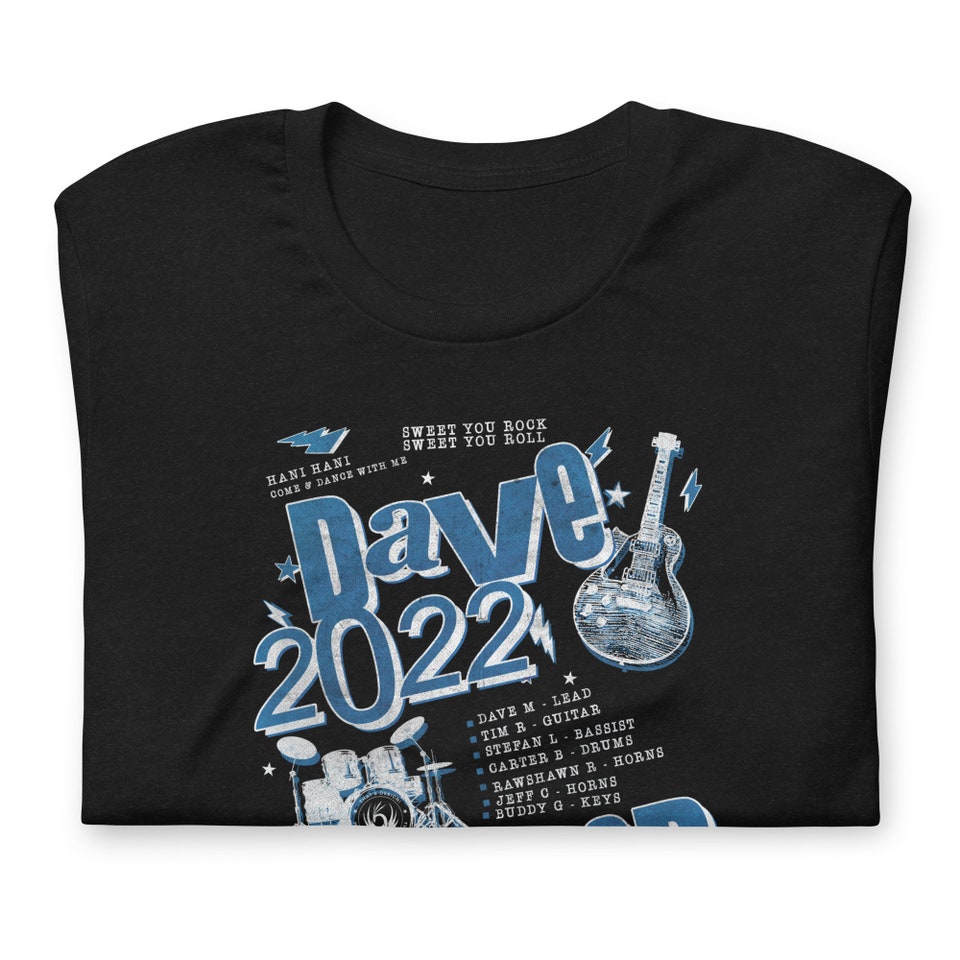 Dave 2022 Tour - Unisex t-shirt sold by KaiWen | SKU 359768 | Printerval UK