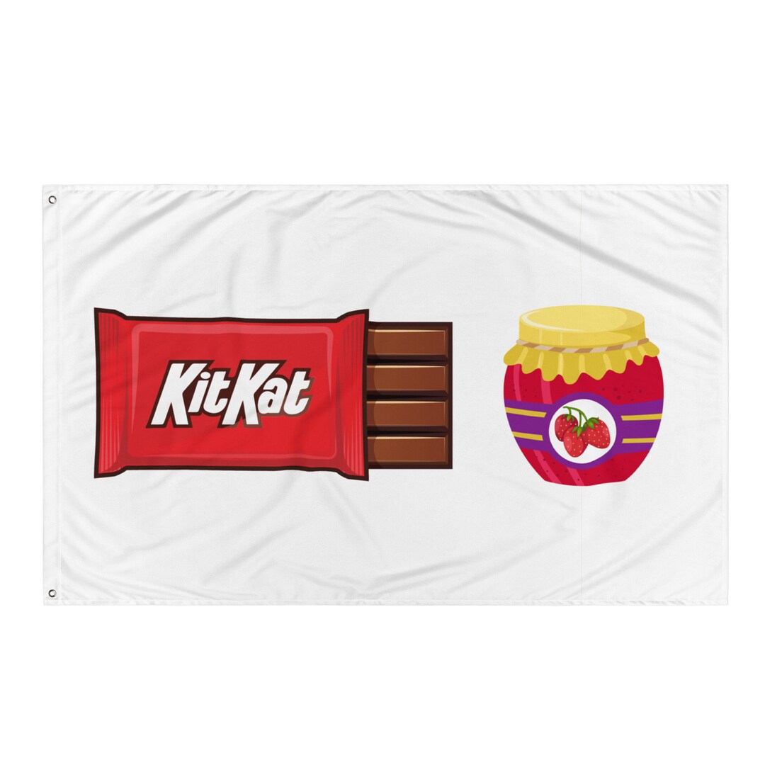 Kit Kat Jam Flag - Etsy